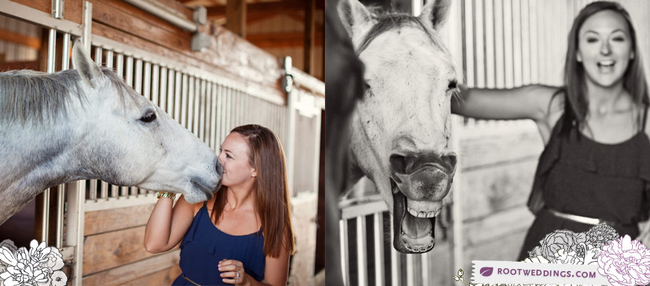 Sarah + Zach : Leipers Fork at Home Engagement Session